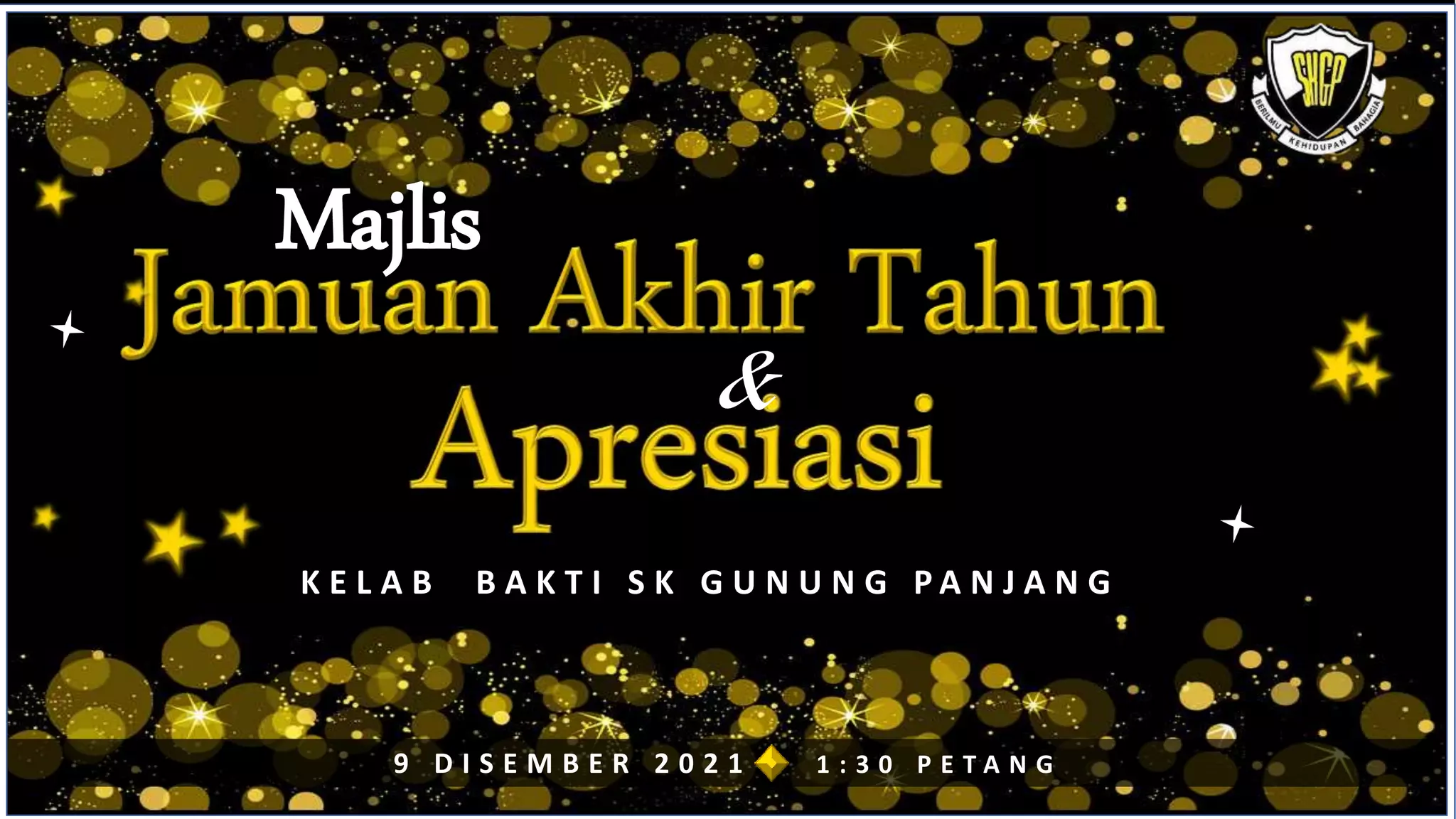 Banner jamuan akhir tahun | PPTX