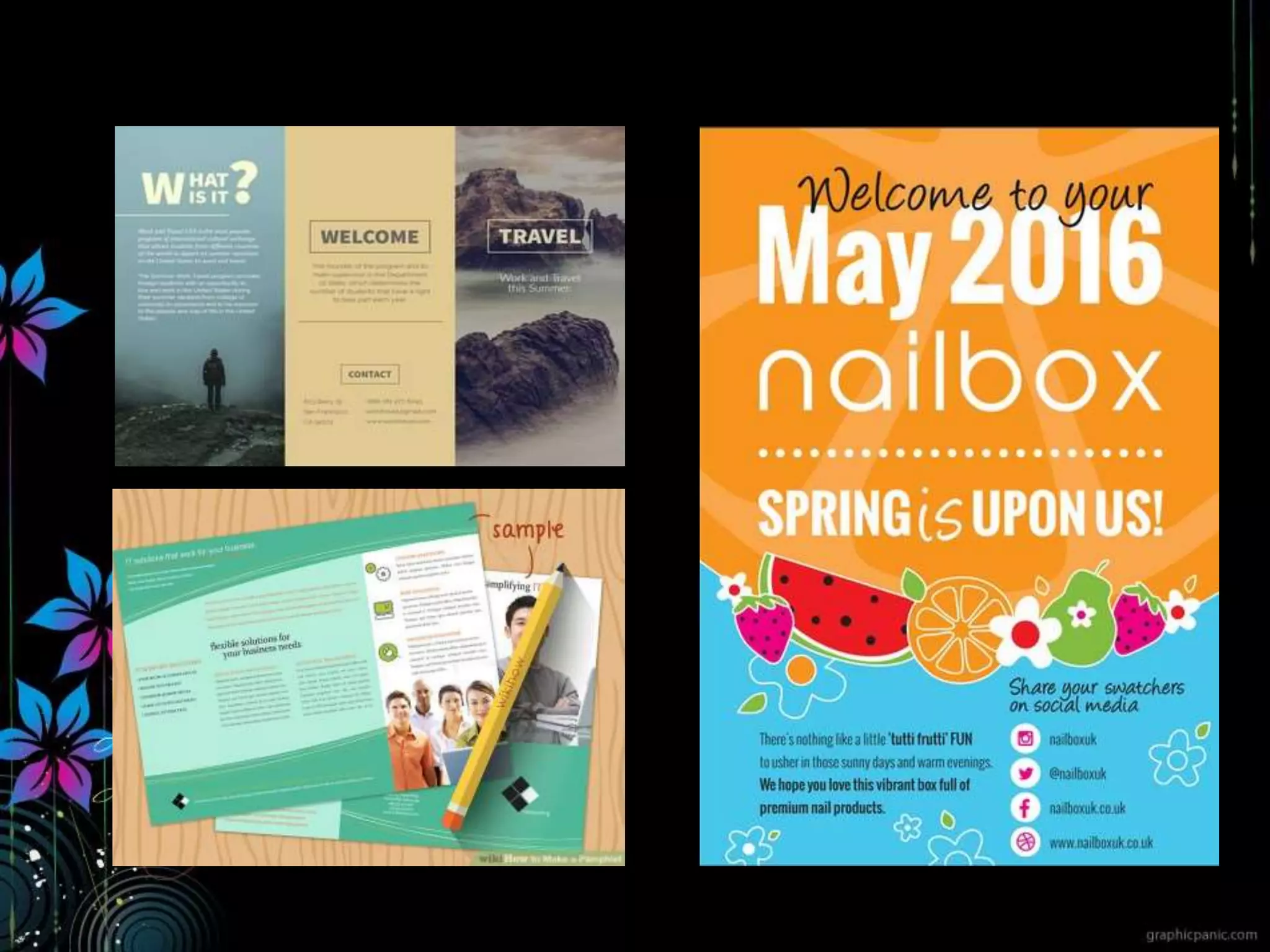 Banner pamphlet leaflet brochure | PPTX