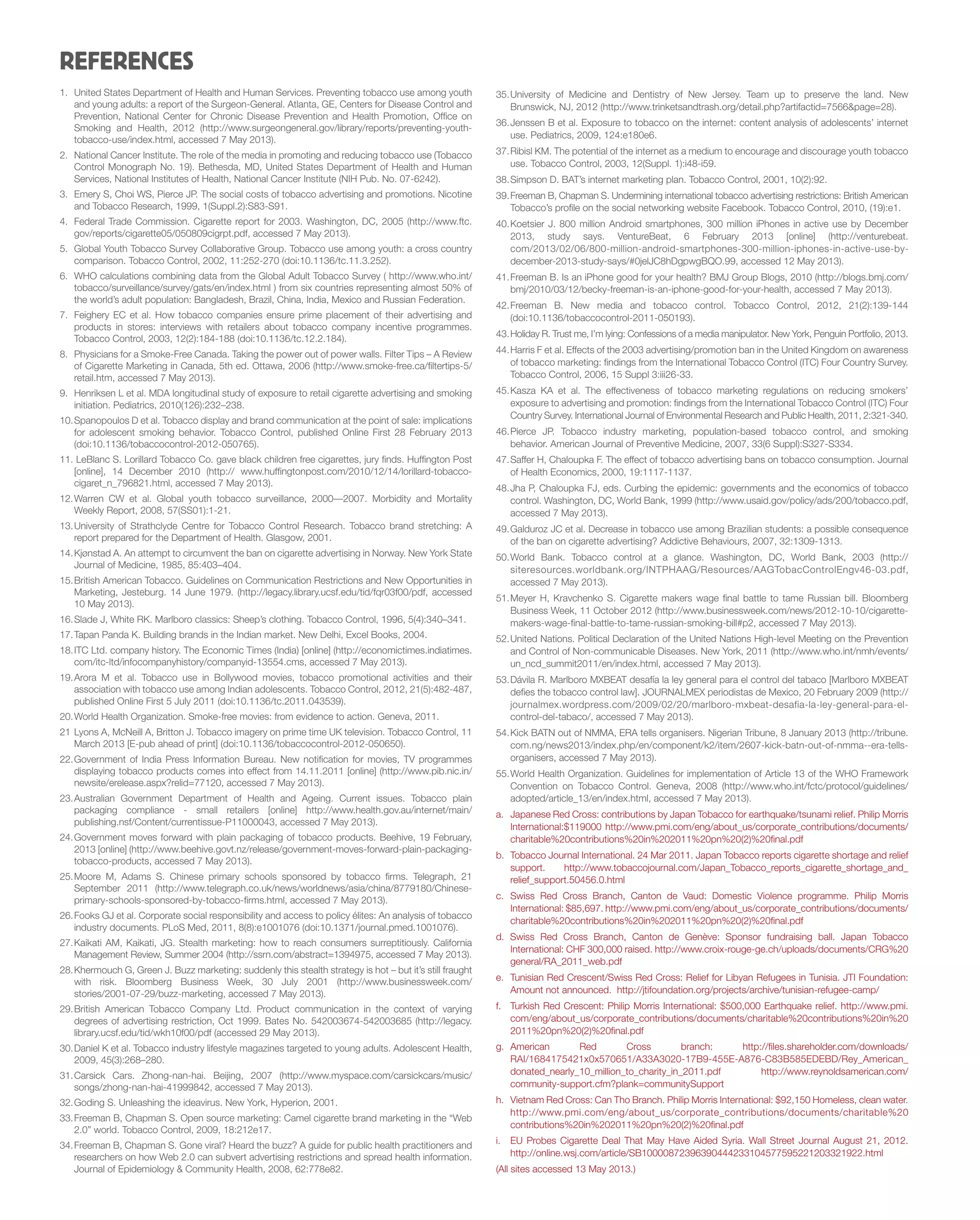 Banning tobacco advertising, promotion and sponsorship what you need to ...