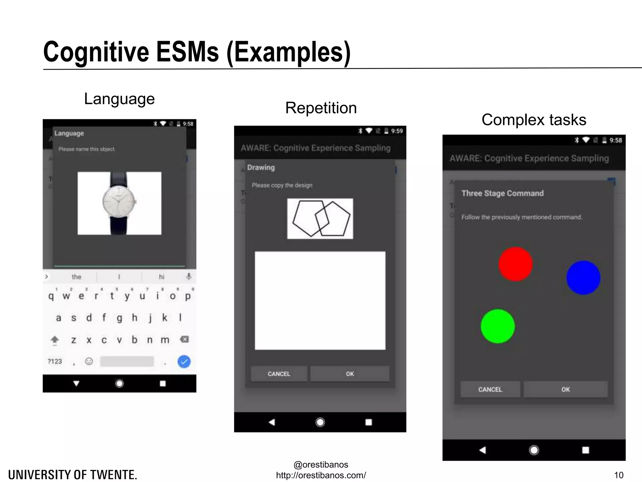 Enabling Remote Assessment Of Cognitive Behaviour Through Mobile