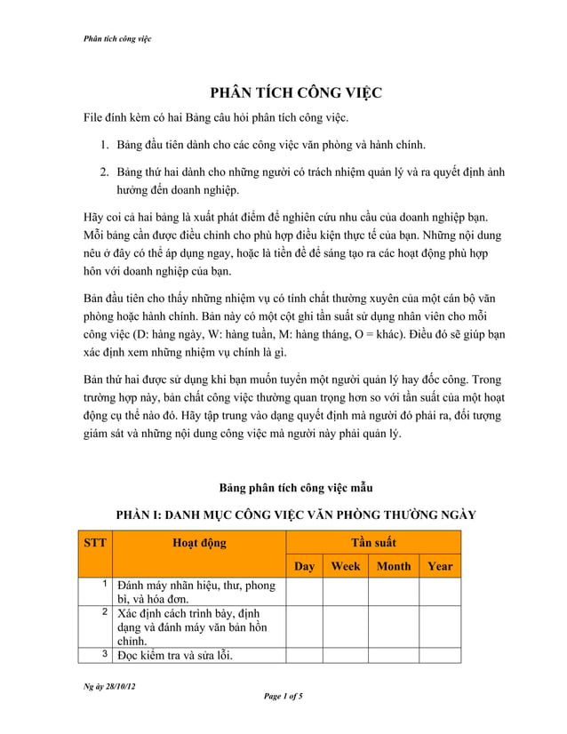 Ban phan tich_cong_viec1 | PDF