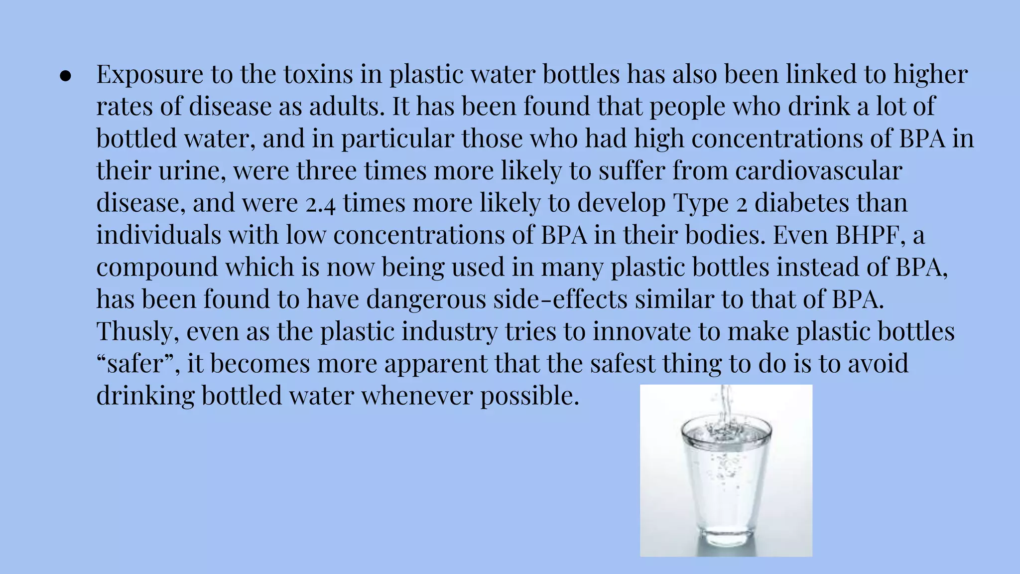 Ban Plastic Water Bottles In The School District.pptx