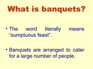 Banquet | PPT