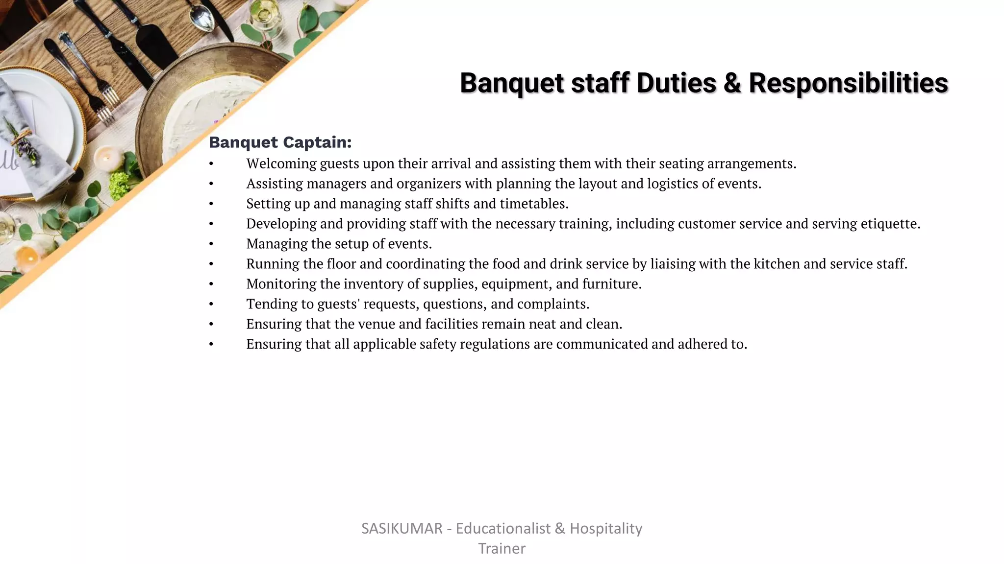 BANQUET | PDF