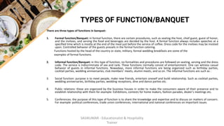 BANQUET | PDF