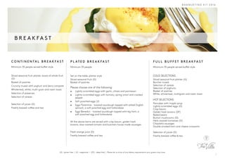 Banquet kit jul16 | PDF