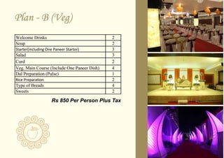 Banquet package - Banquets in Lucknow | PDF