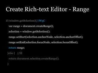 yui3 rich text editor | PPT