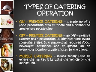 banquet and catering management in colle | PPTX