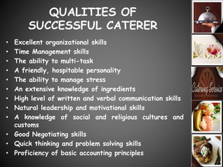 BANQUET AND CATERING MANAGEMENT | PPTX