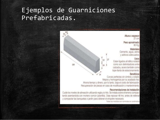 Banquetas,guarniciones y rampas