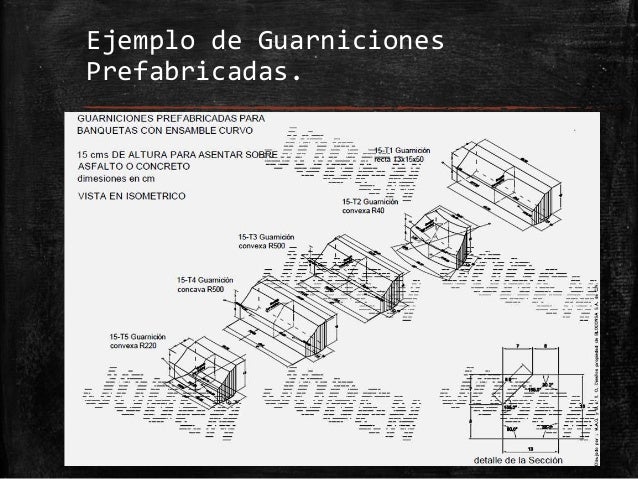 Banquetas,guarniciones y rampas