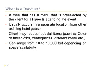 Introduction to Banquet | PPTX