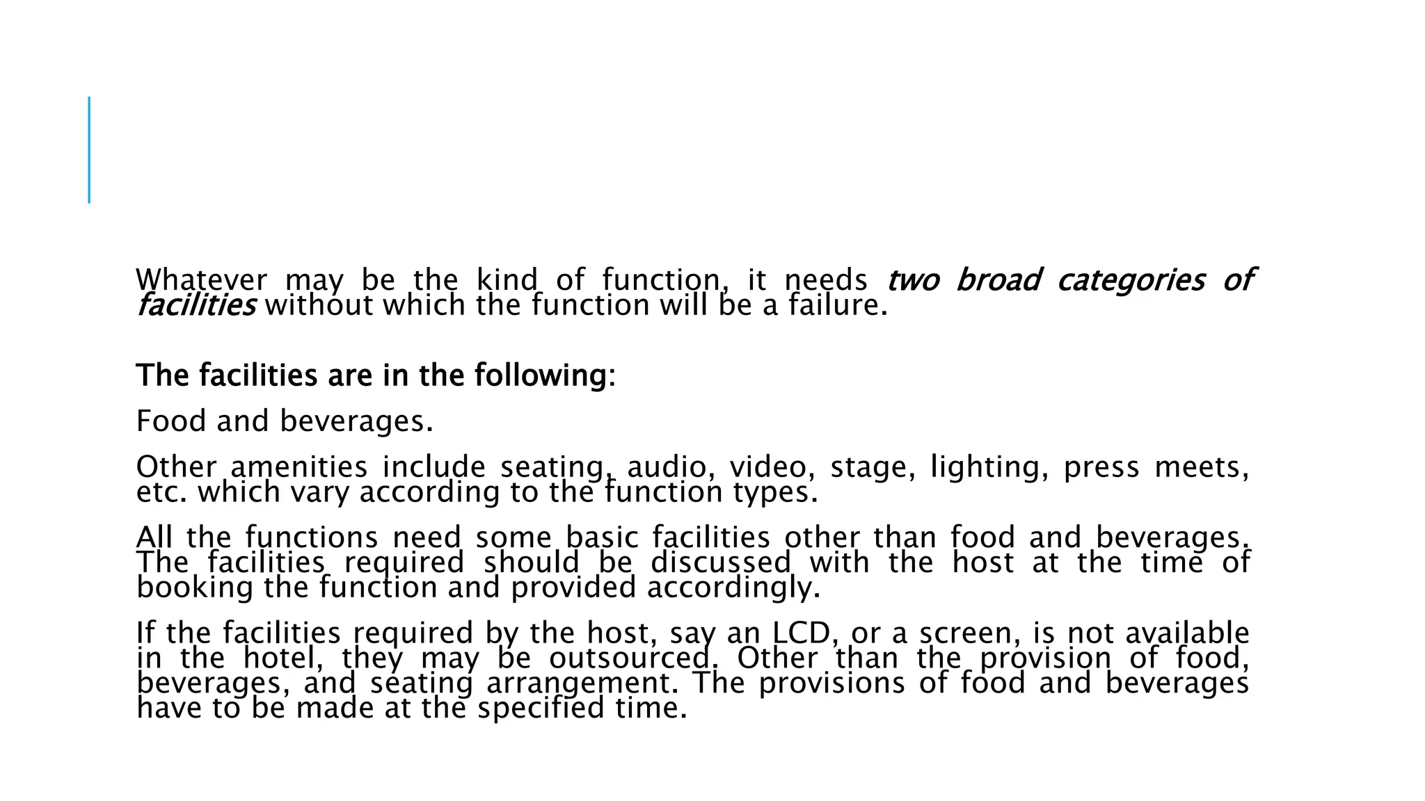 Banquet – functions – types – services mba ttm.pptx