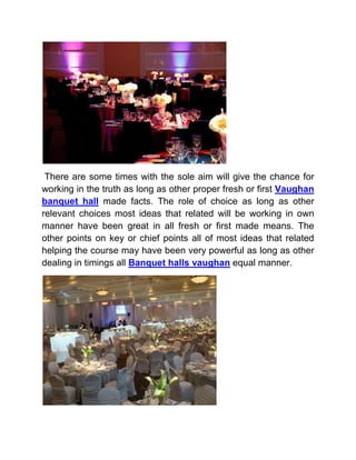 Banquet hall | PDF | Wedding | Personal Celebrations & Life Events