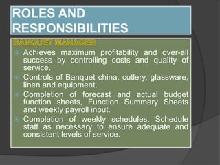 Banquet halls ppt live project | PPTX