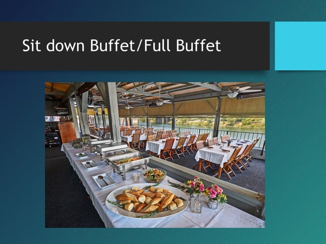 BUFFET SERVICE (HOTEL MANAGEMENT ) | PPT | Bars & Restaurants | Attractions