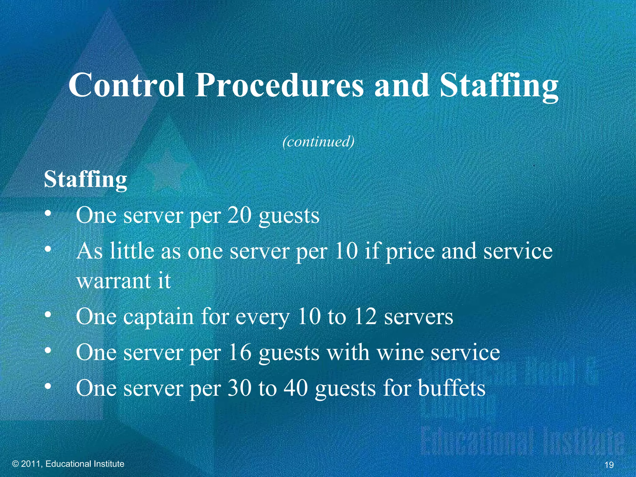 Banquet and catering operations | PPT