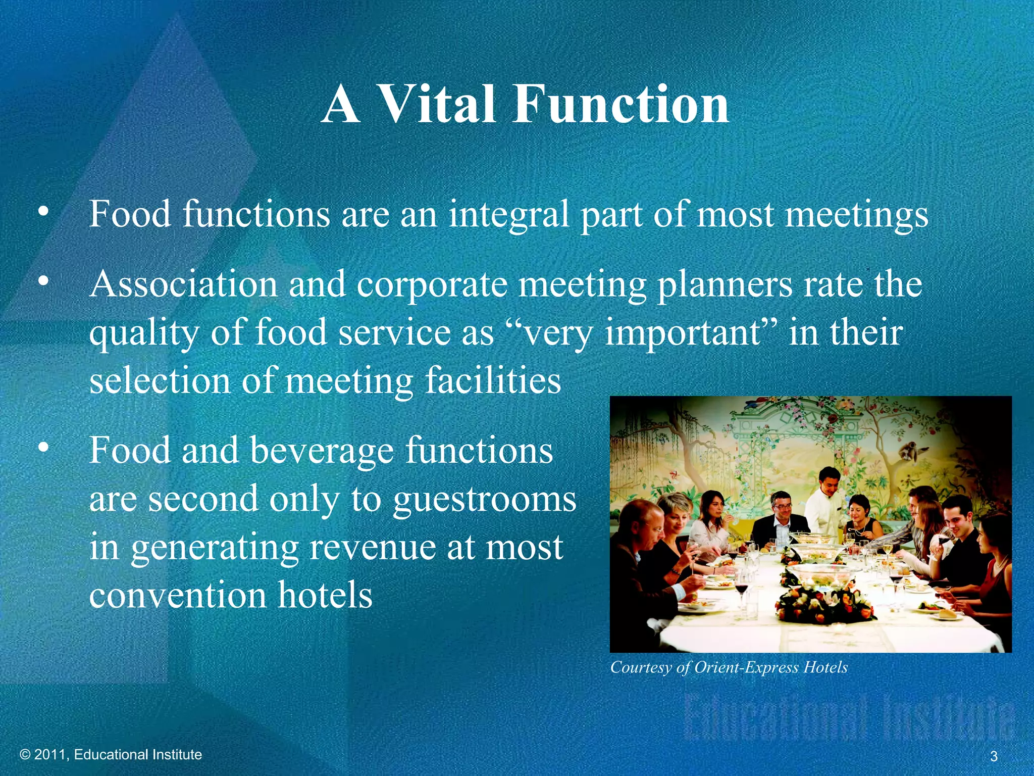 Banquet and catering operations | PPT