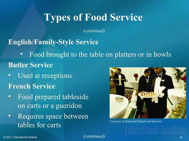 Banquet and catering operations | PPT | Hospitality Industry | Industries