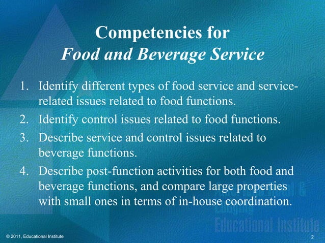 Banquet and catering operations | PPT | Hospitality Industry | Industries