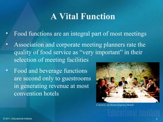 Banquet and catering operations | PPT