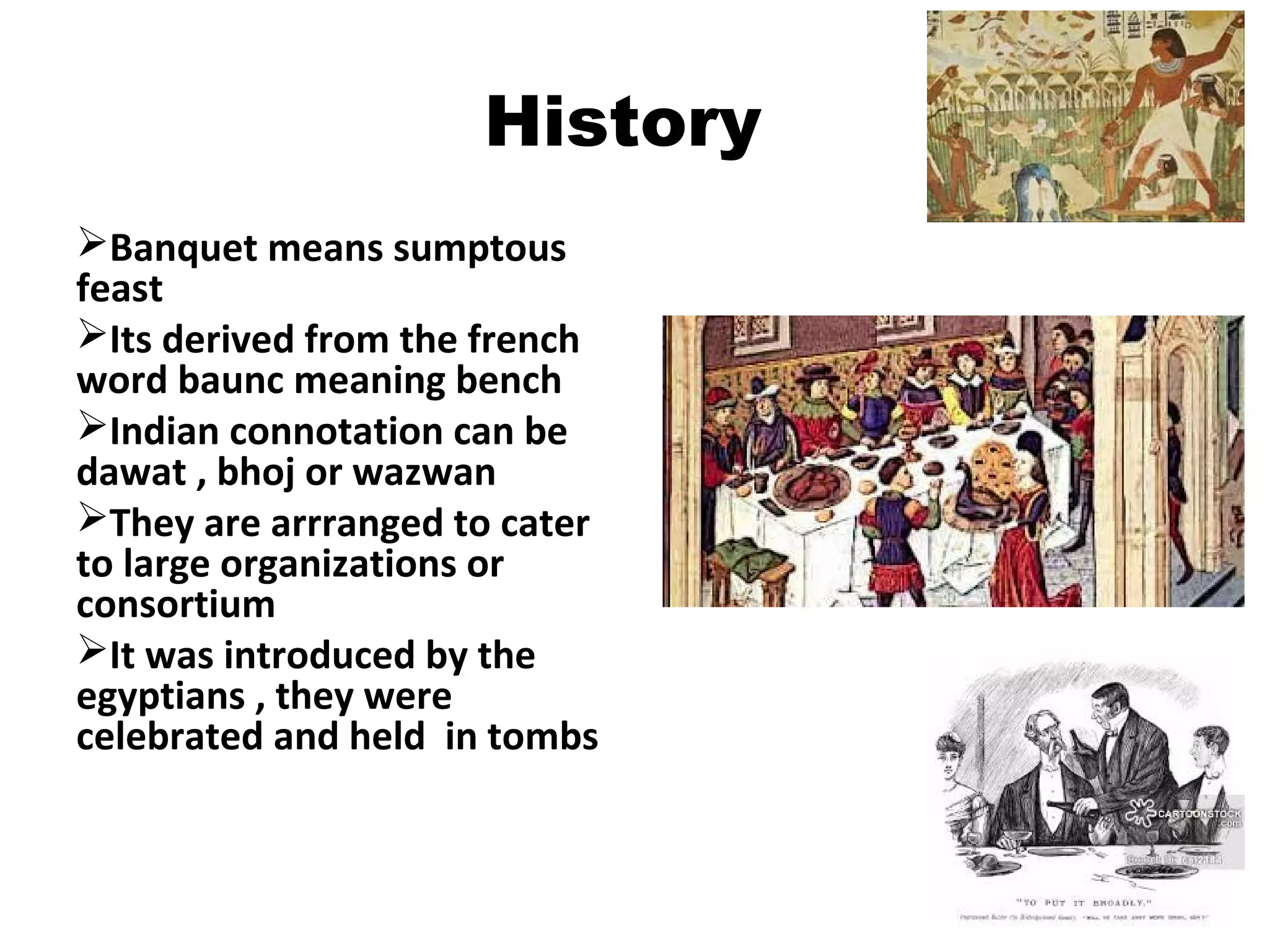 Banquets | PPT