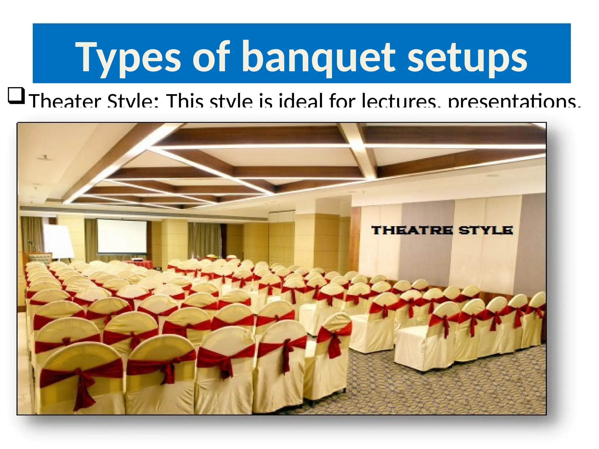 Banquets and different types of setups.pptx