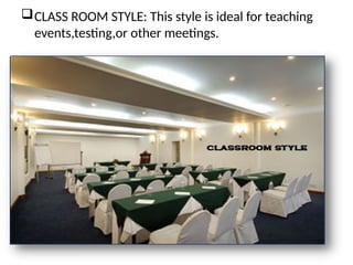 Banquets and different types of setups.pptx