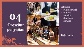 Banquet service (yeni yulianti) | PPSX