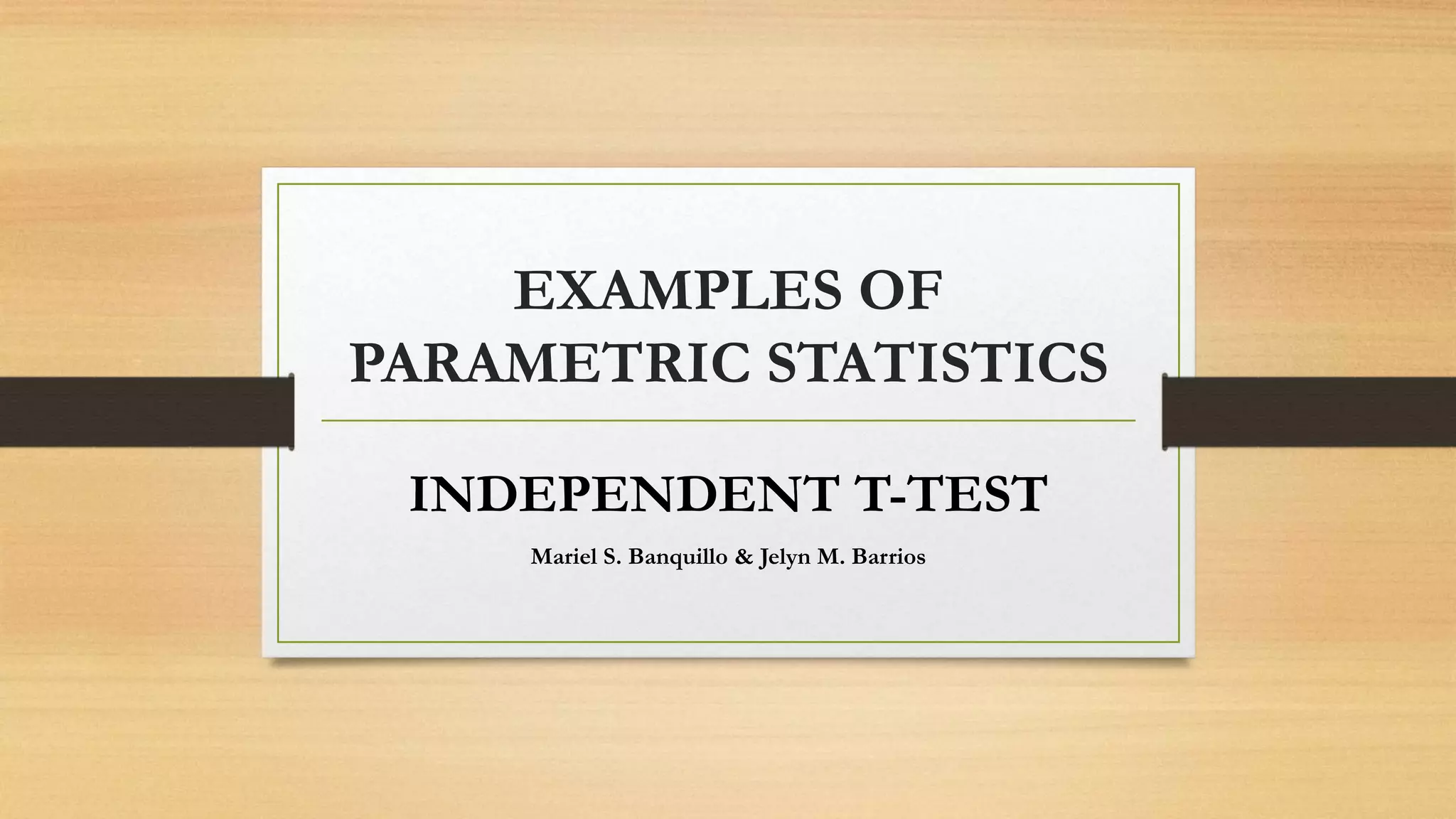 Independent t-test.pptx