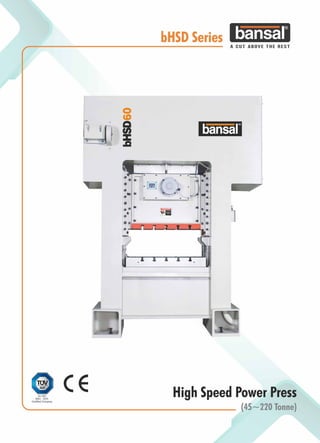Bansal Power Press catalogue | PDF