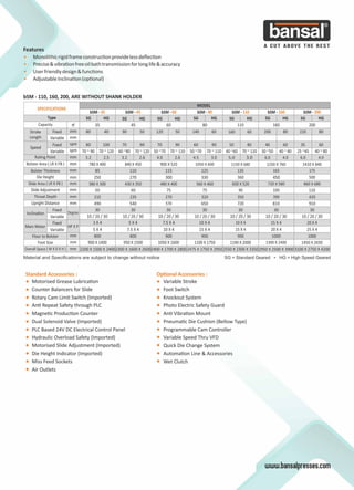 Bansal Power Press catalogue | PDF