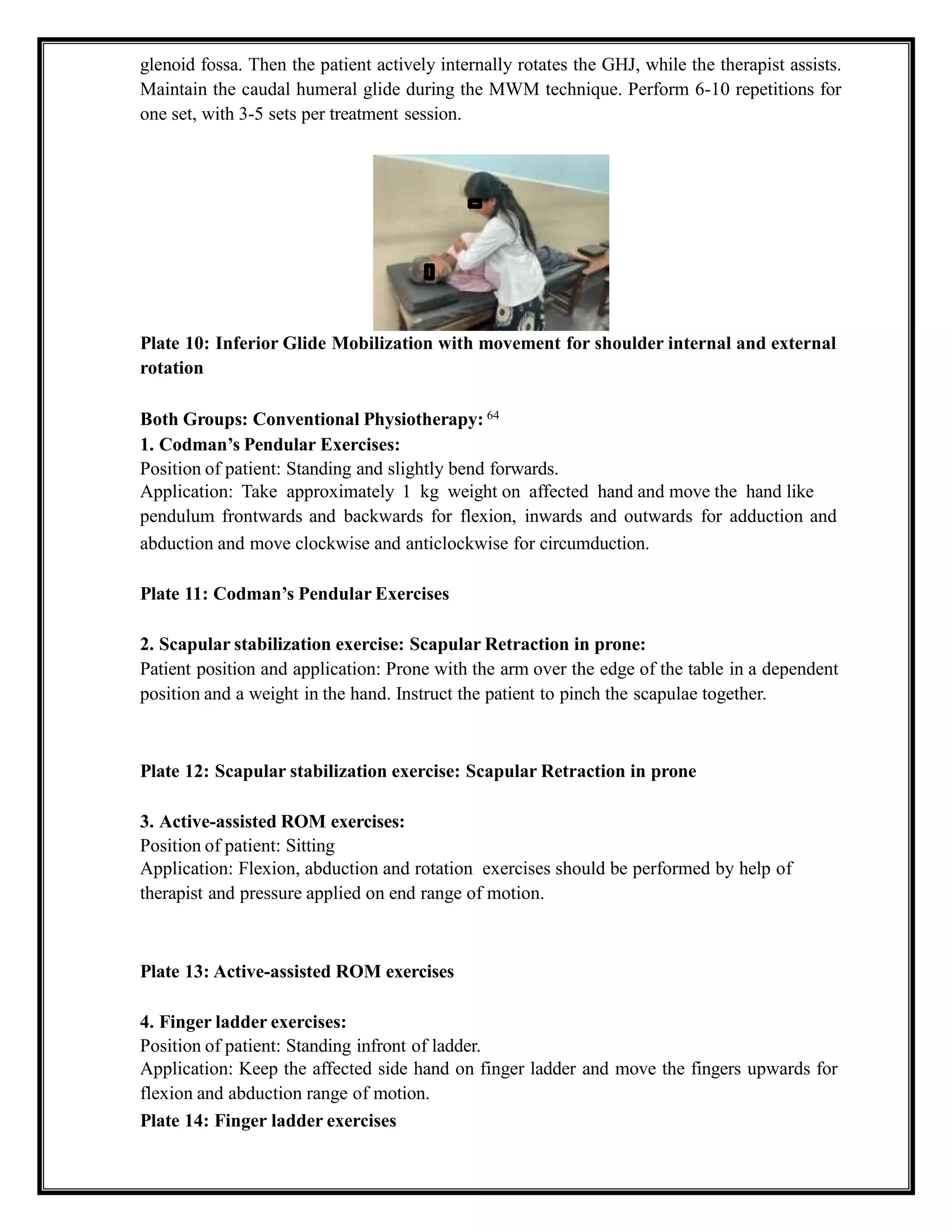 EFFECT OF SPENCER TECHNIQUE V/S MULLIGAN'S MOBILIZATION | PPTX