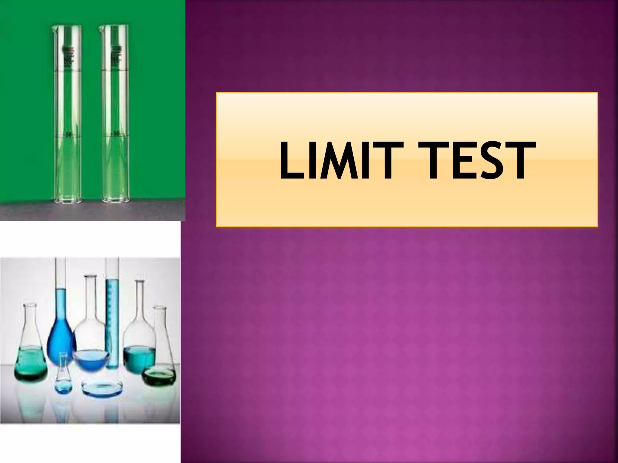 Limit test | PPTX