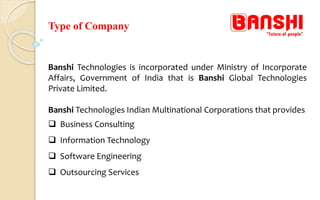 Banshi technologies | PPTX