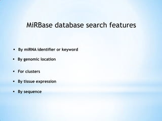 biological detabase | PPTX | Databases | Computer Software and Applications