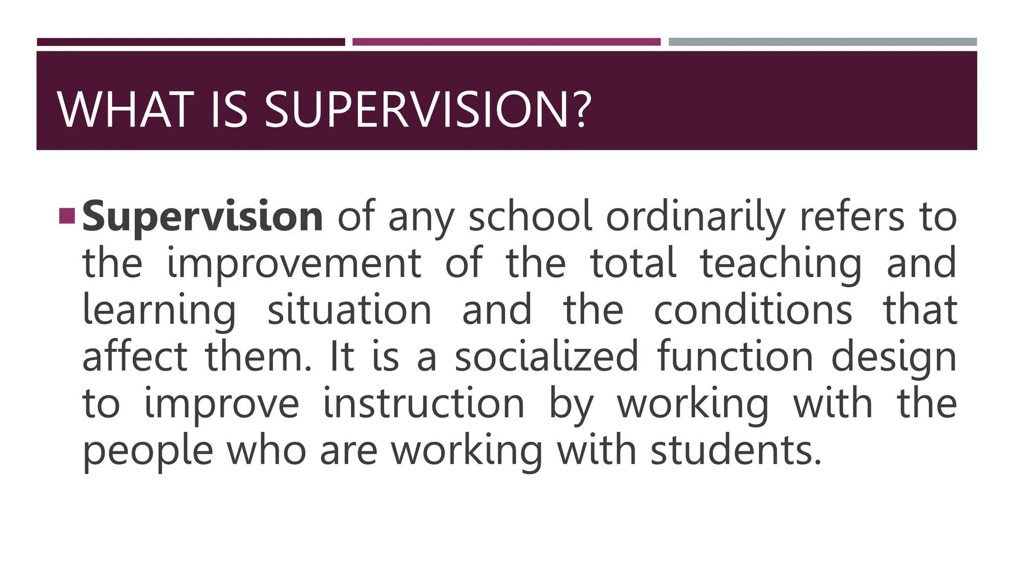Traditional And Modern Concepts Of Administration And Supervision Pptx