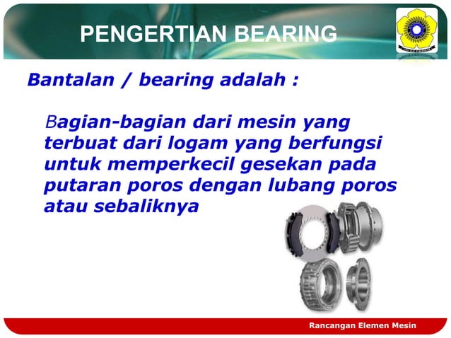 Bantalan (bearing) | PDF
