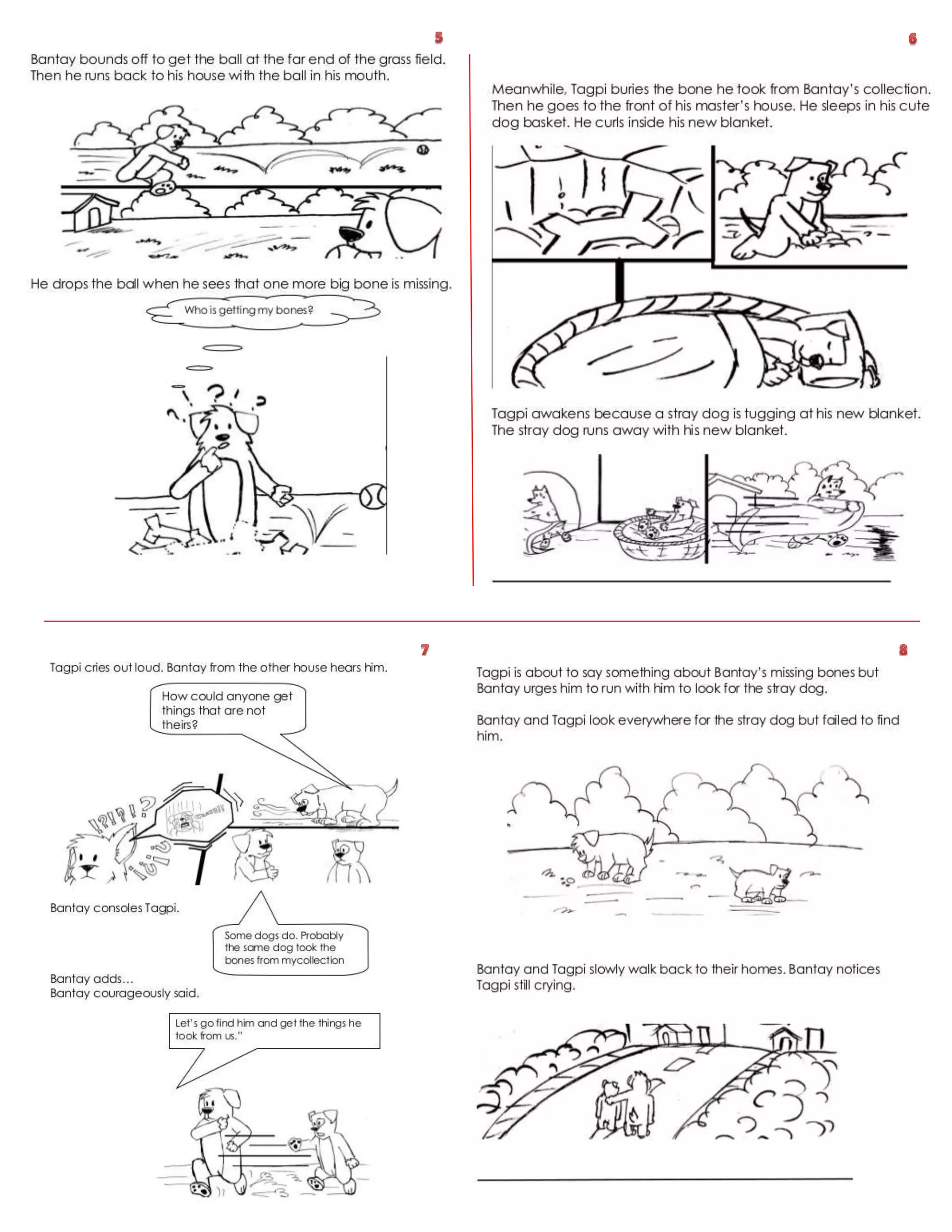 Story of Bantay and tagpi | DOCX