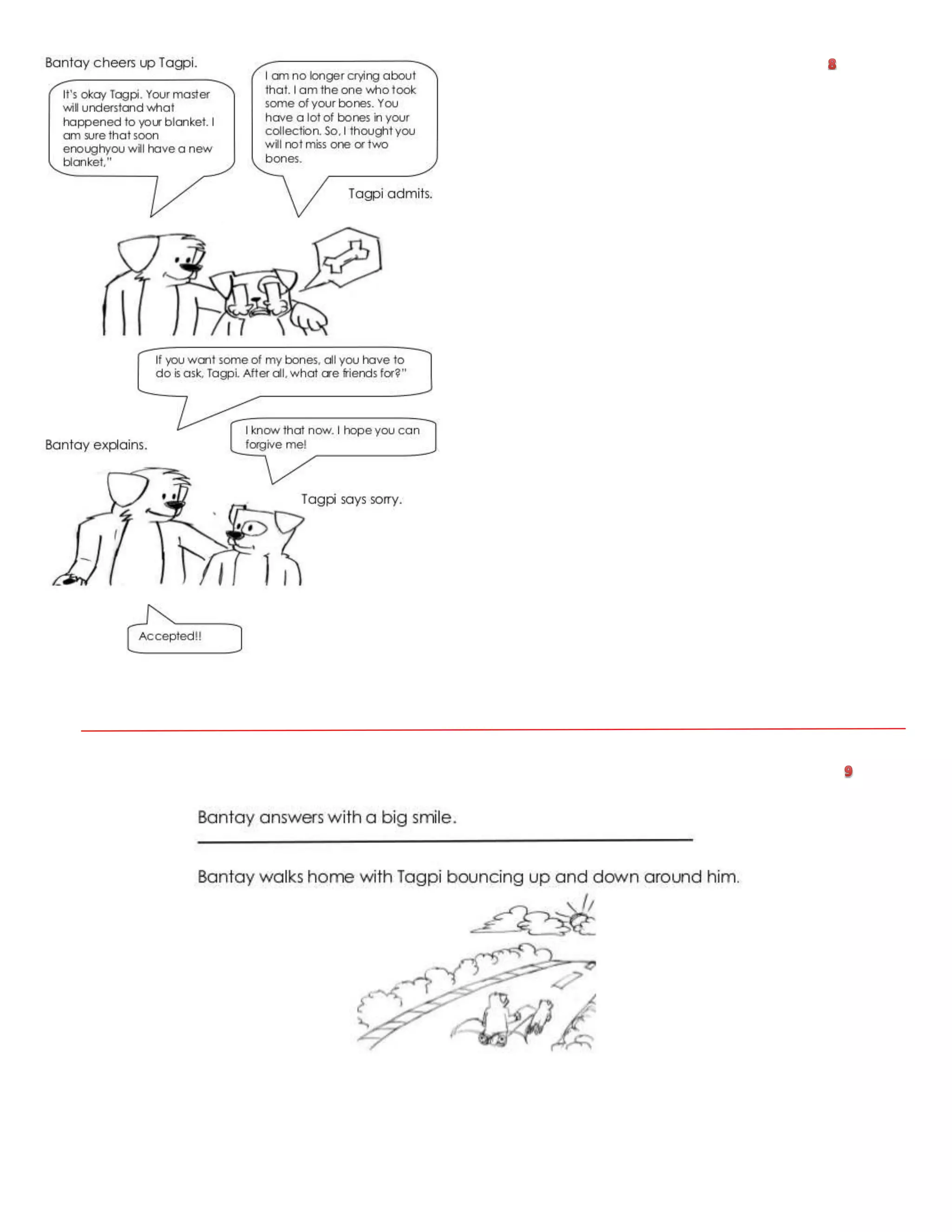 Story of Bantay and tagpi | DOCX