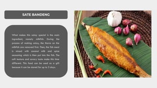 Banten Food / Beverages | PDF