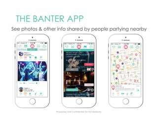 Banter! - "Waze for nightlife" | PPT