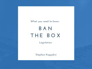 Ban the box legislation what you need to know | PDF | Law