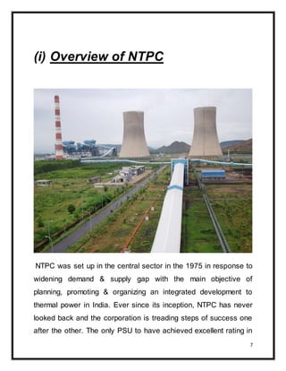 Banti industrial training-report-on-ntpc-dadri GAS POWER PLANT | DOC