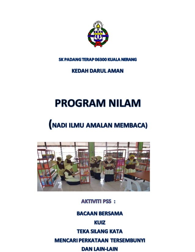 Banting pelancaran nilam skpt 2015 | DOCX