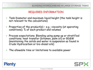 Bantrel blending in large hydrocarbon storage tanks | PPT