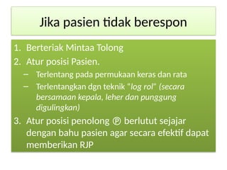 Bantuan Hidup Dasar (BHD) dan RJP 2010.pptx