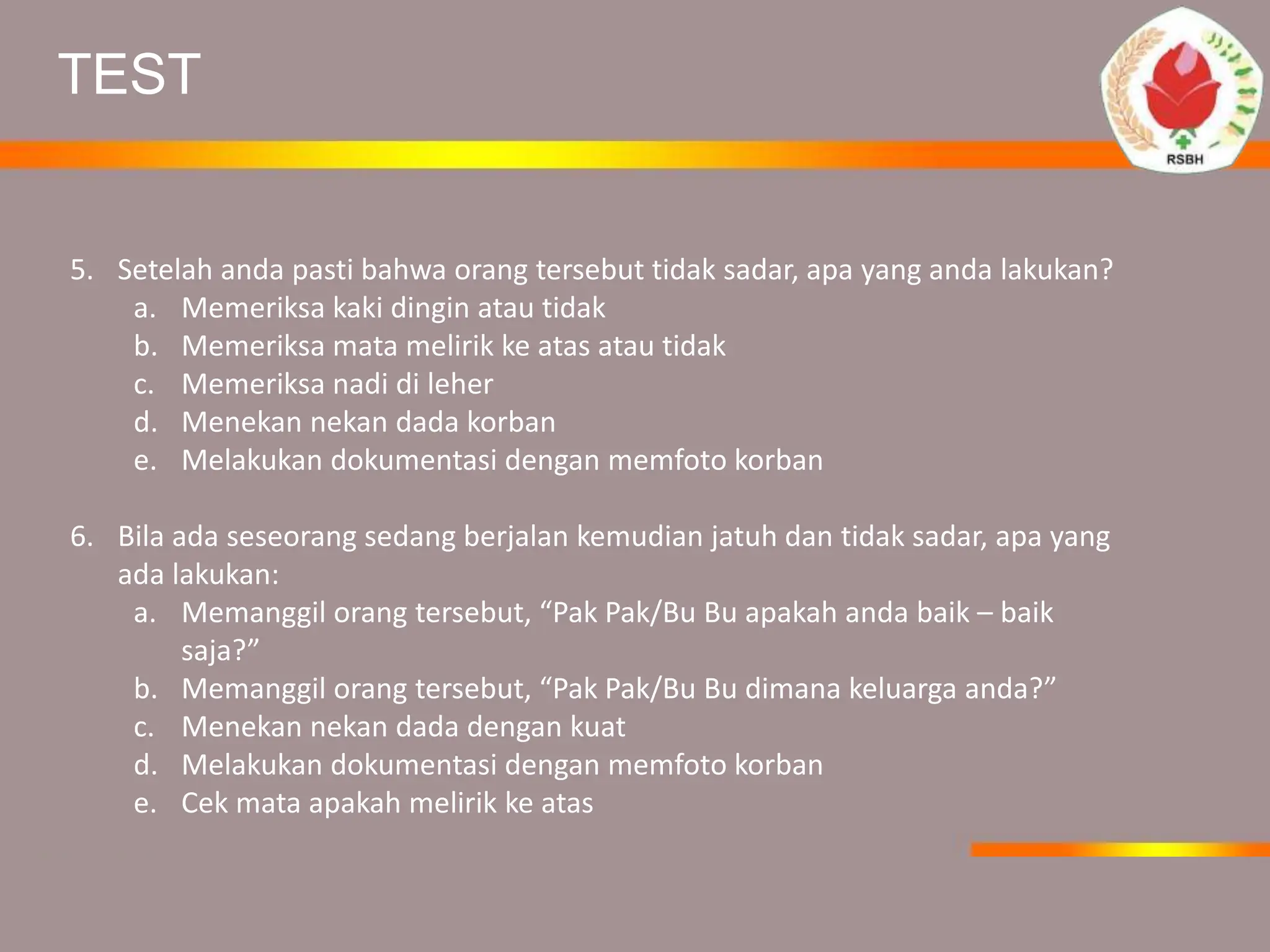 BANTUAN HIDUP DASAR UNTUK UMUM DAN ENCEP | PPTX