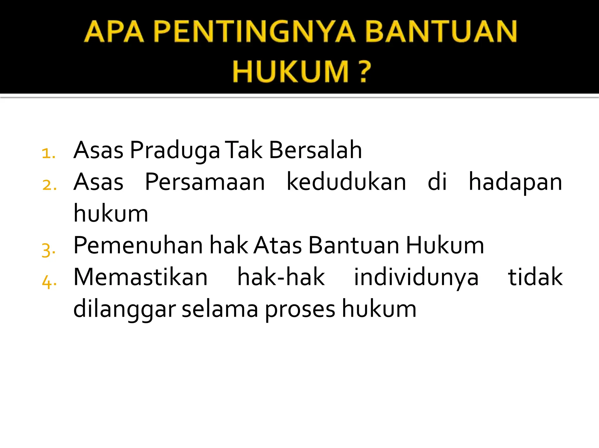 Implementasi Bantuan hukum untuk rakyat miskin.ppt